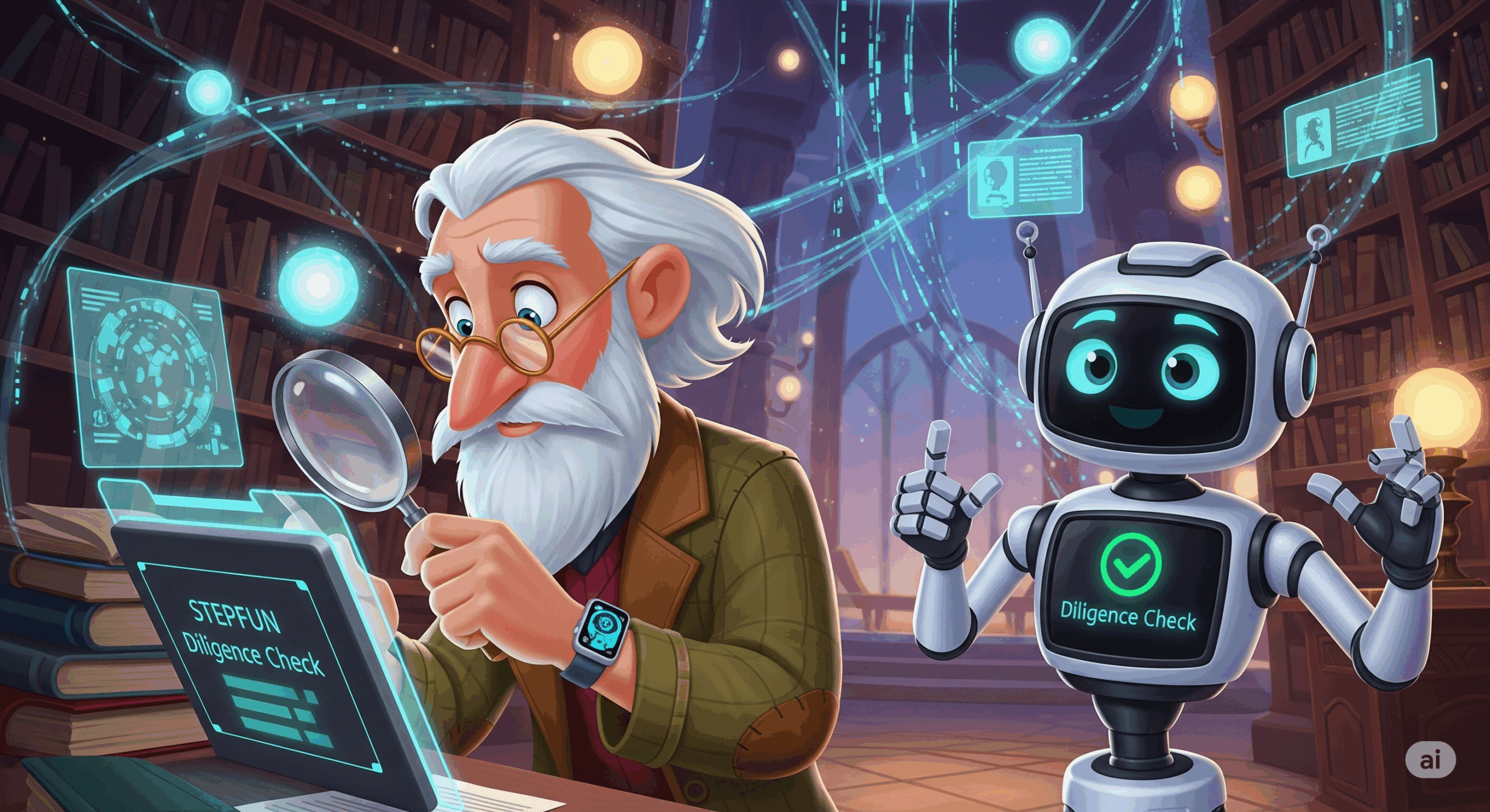 Stepfun Diligence Check - AIによる情報検証と引用元確認を実現する信頼性評価ツール - Peaky AI LAB